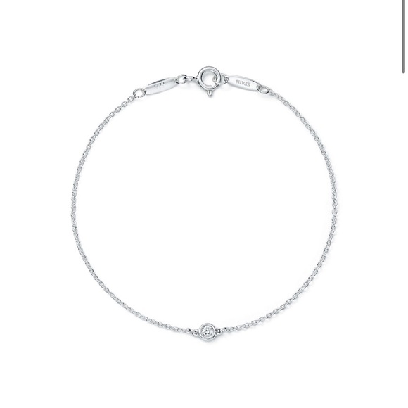 Tiffany & Co. | Jewelry | Tiffany Sterling Dby Diamond Bracelet | Poshmark